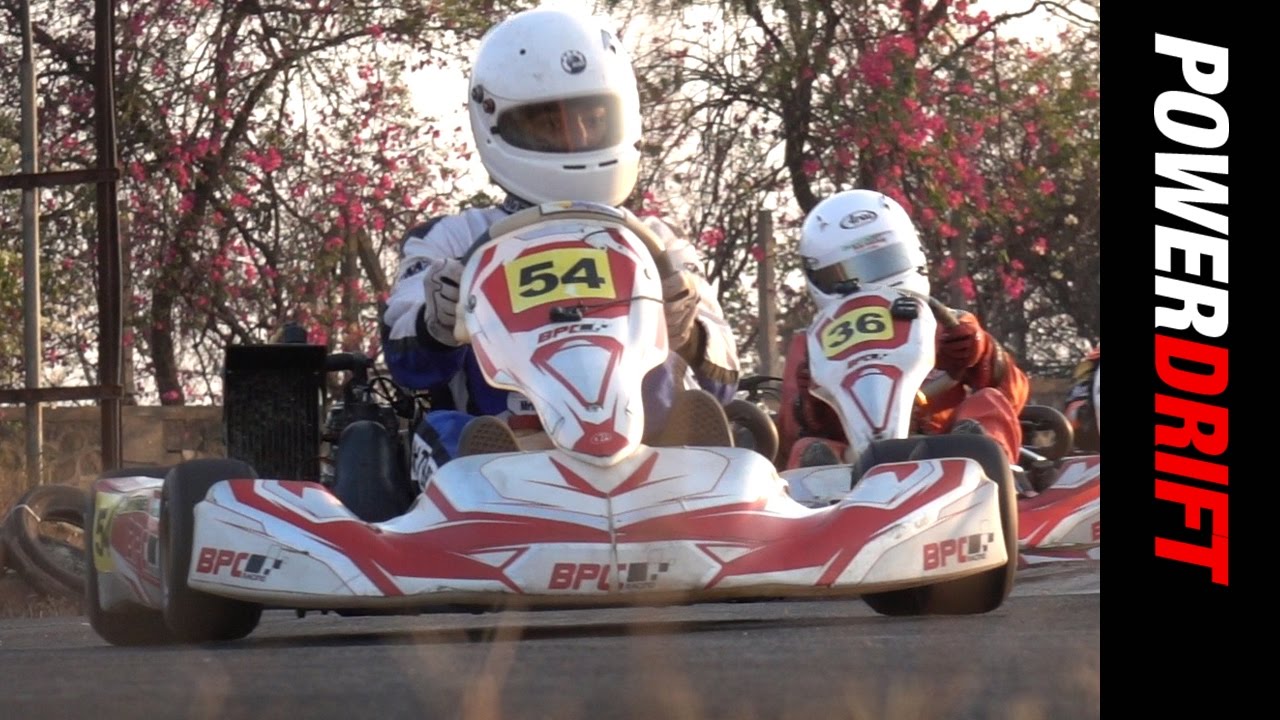 Karting: The first step to Car Racing : PowerDrift - YouTube