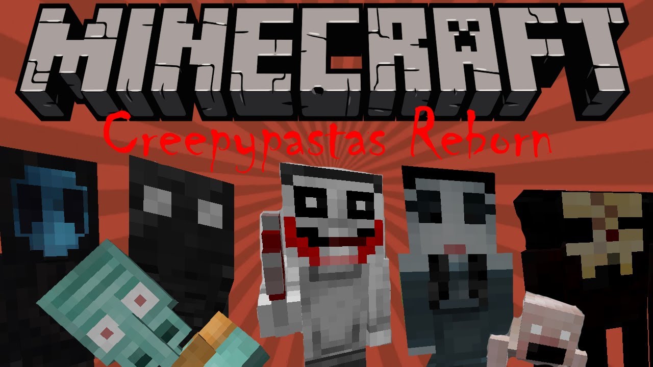 Minecraft Mod Showcase: Creepypasta Reborn - YouTube