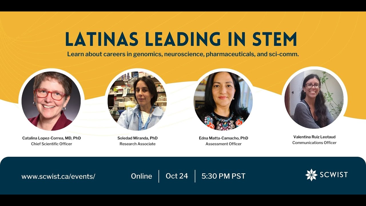 Latinas Leading in STEM [2022 Latin American Heritage Month] - YouTube
