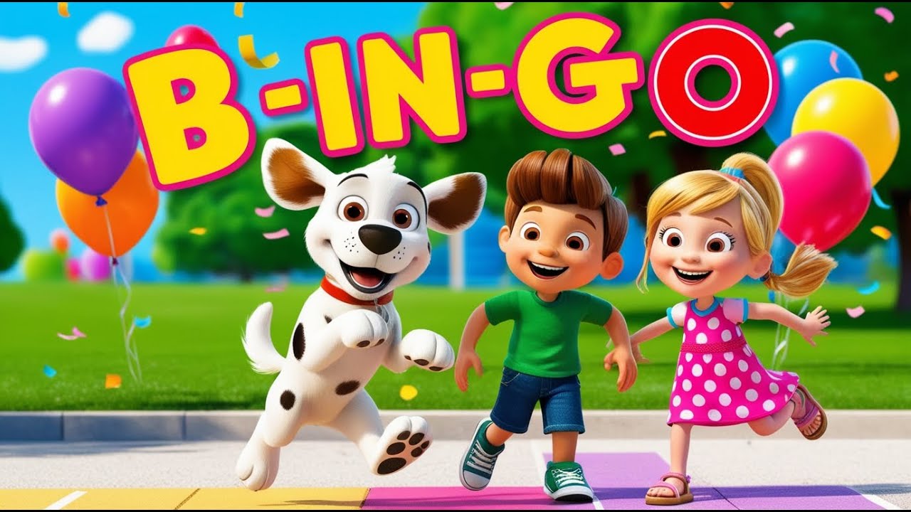 B-I-N-G-O! Meet Bingo the Dog and His New Friends! - YouTube