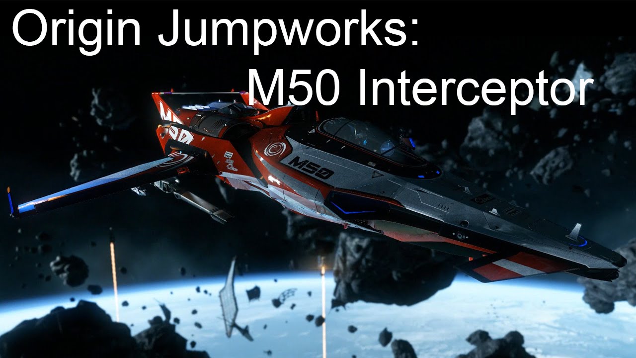Star Citizen - Origin M50 Interceptor - YouTube