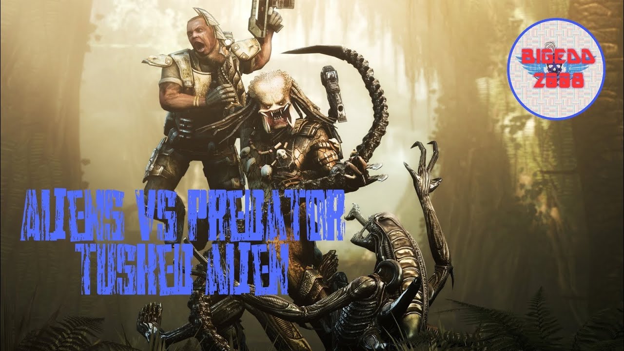 Tusked Xenomorph variant : aliens vs predator 3 world war - YouTube