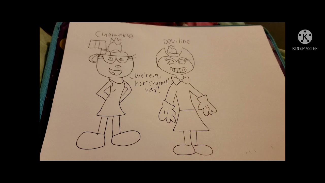Cuptwinkle and deviline in my channel For thatbendyboy2003 # ...