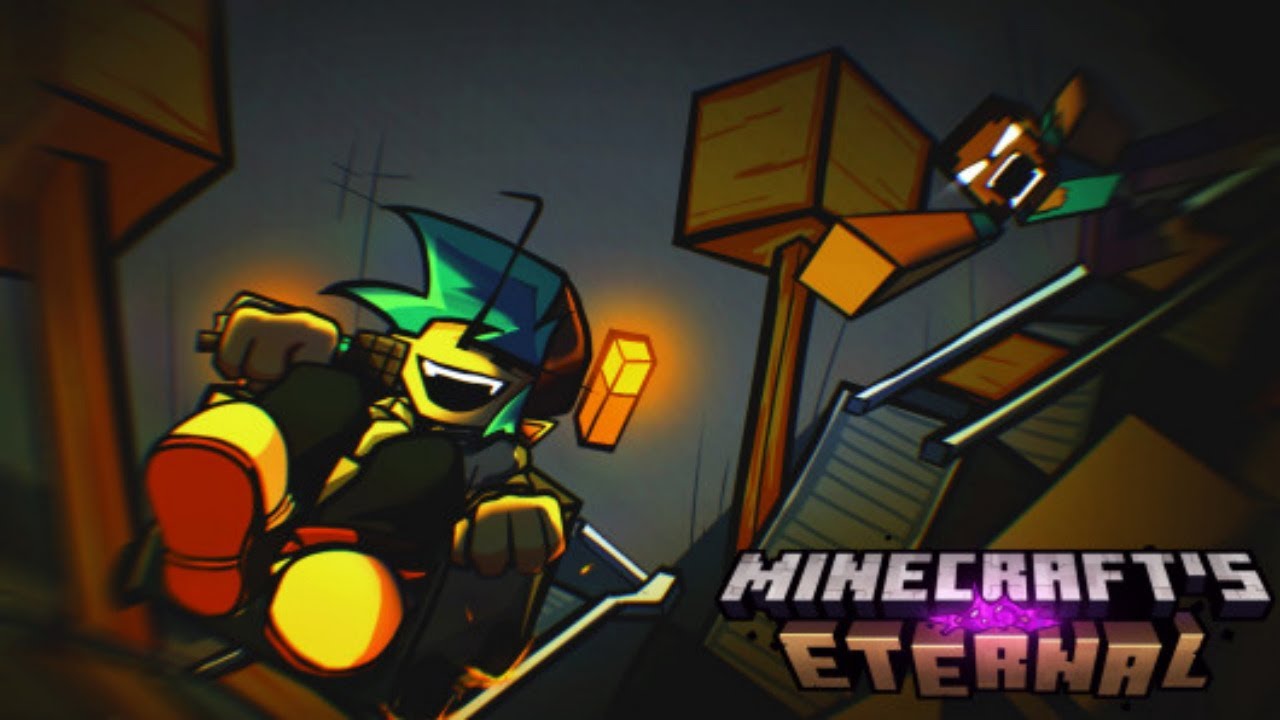 Friday Night Funkin' - Minecraft's Eternal (FNF MODS) #fnf #fnfmod ...