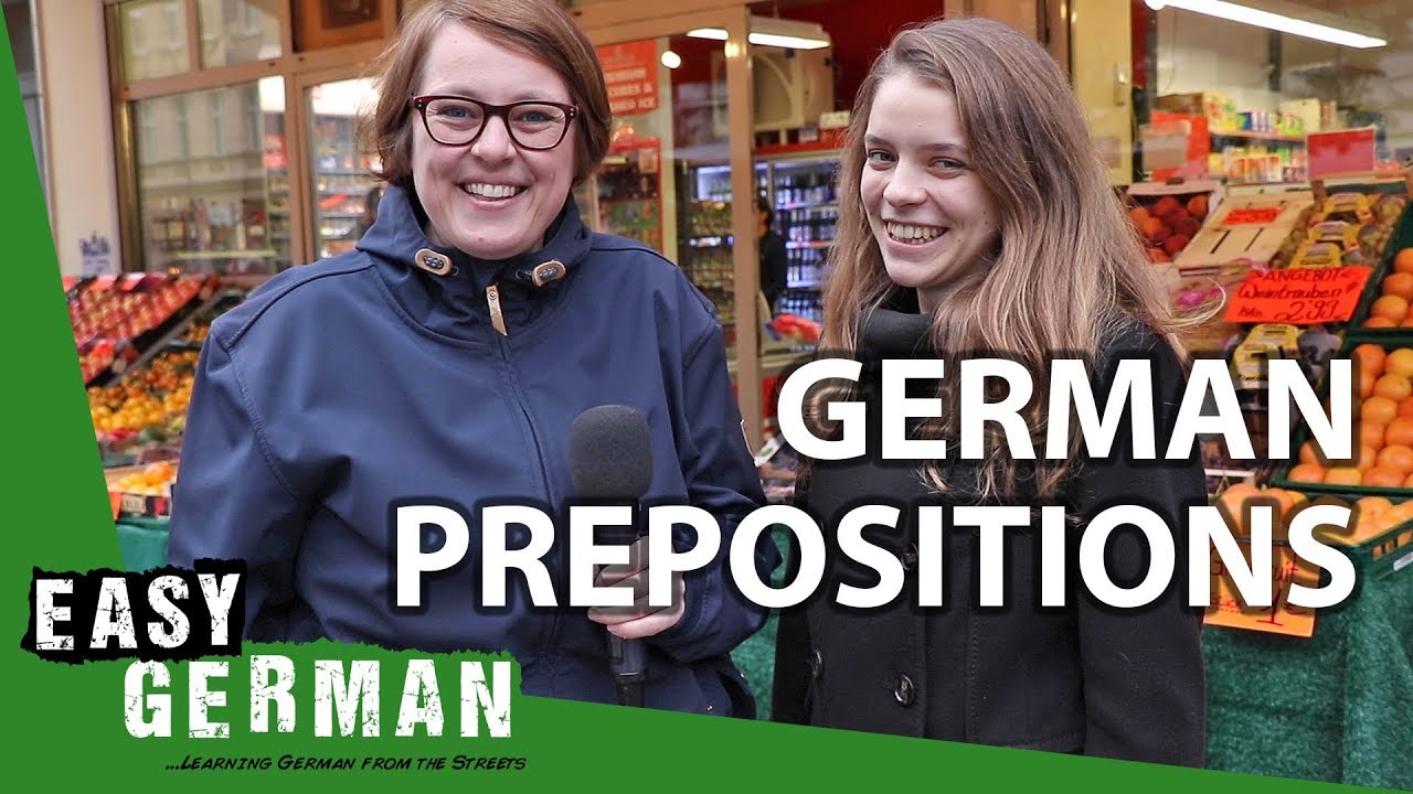 German Prepositions with Dative and Accusative (Wo ist Justyna ...