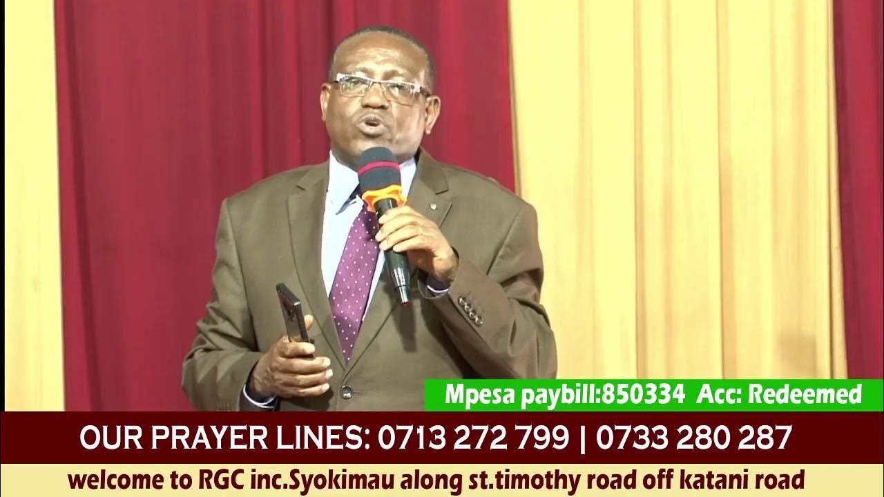 RGC Springs of Life Center Syokimau |Sunday Service | BISHOP DR.S.KANYIA 07/03/2021 - YouTube