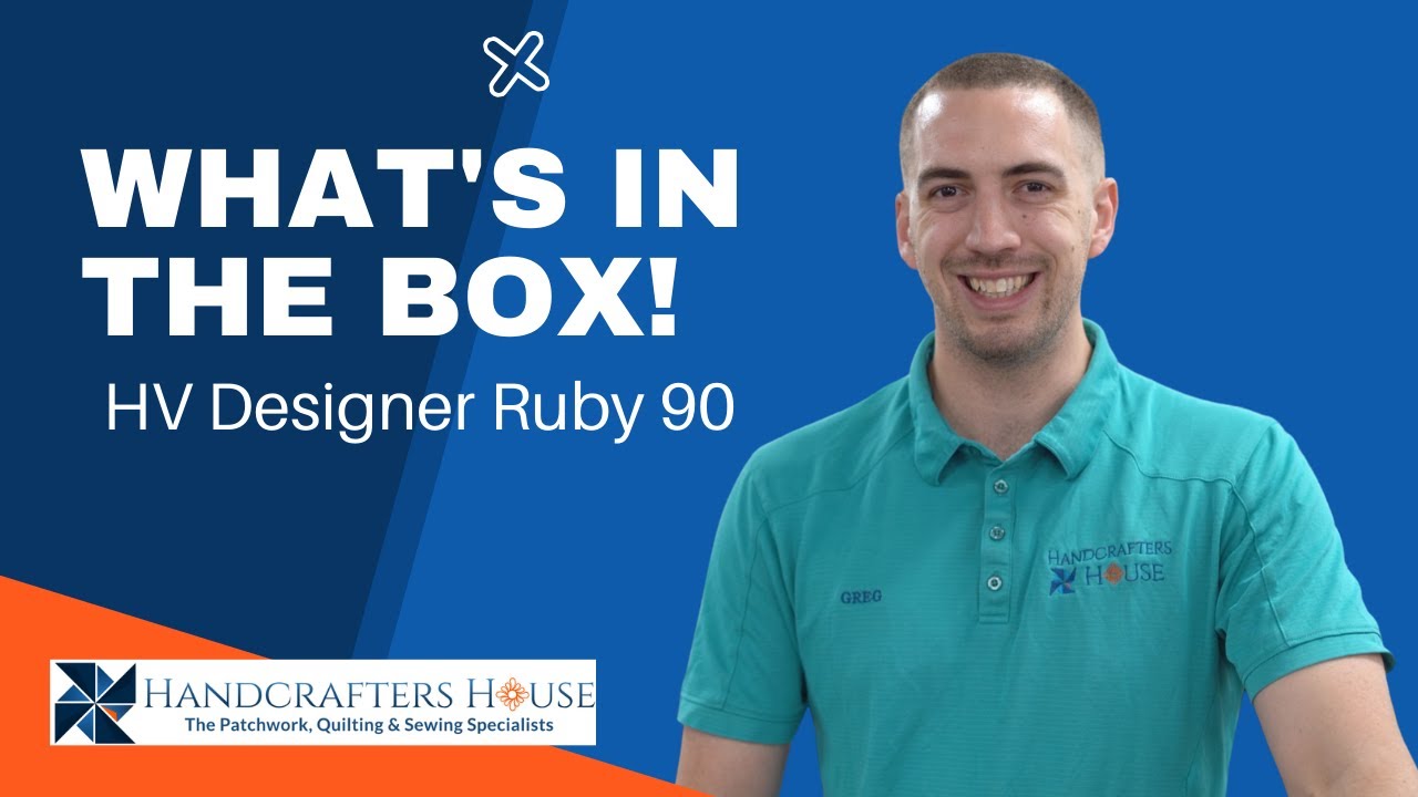 What's in the Box! - Husqvarna Viking Designer Ruby 90 - YouTube