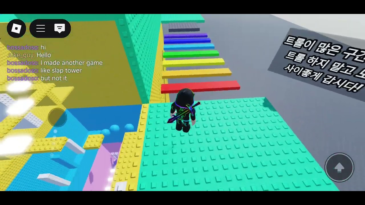 I made another roblox game!(obby tower) - YouTube