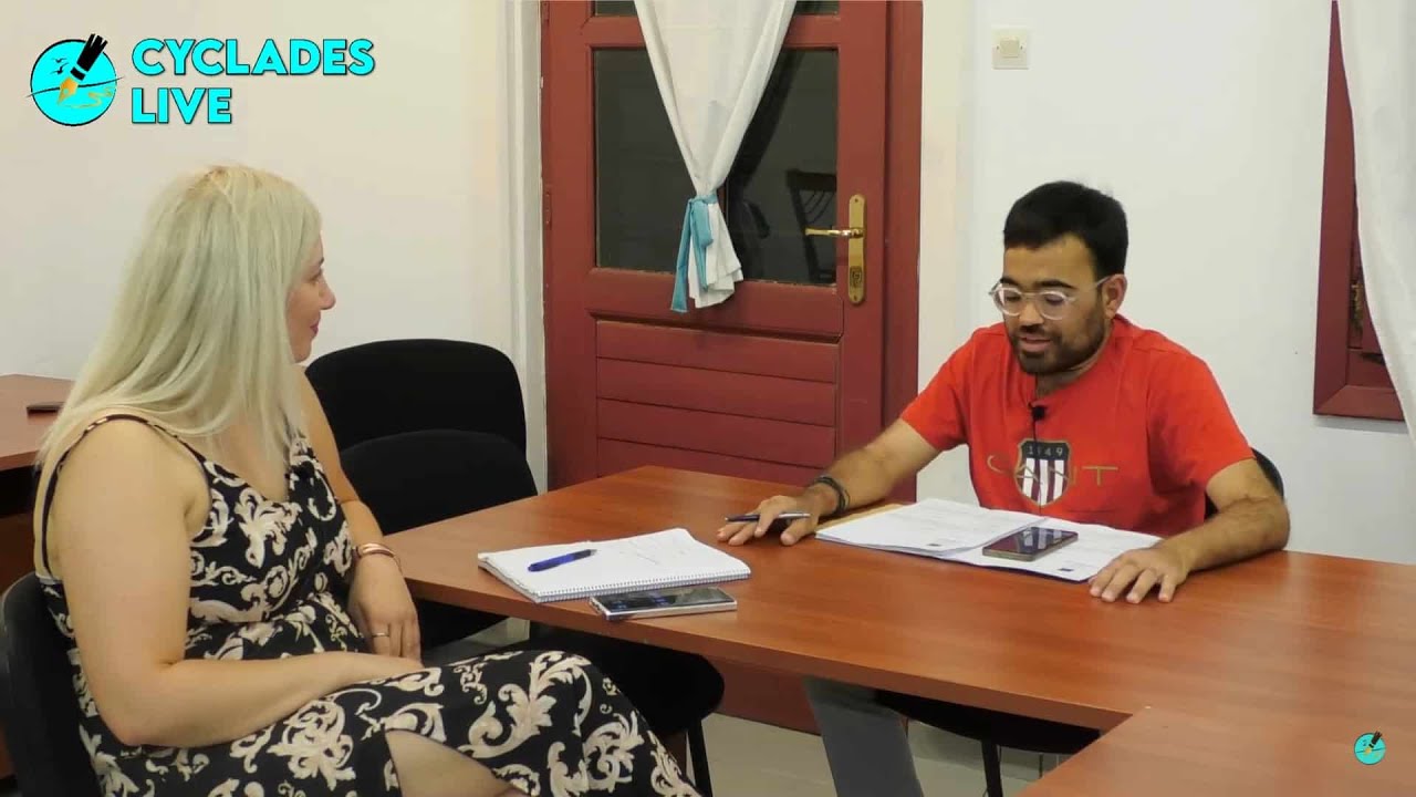 Ο ΠΡΟΕΔΡΟΣ ΤΗΣ ΚΟΙΝΟΤΗΤΑΣ ΑΝΩ ΣΥΡΟΥ, ΠΕΤΡΟΣ ΡΑΟΥΖΑΙΟΣ ΣΤΟ CYCLADESLIVE ...