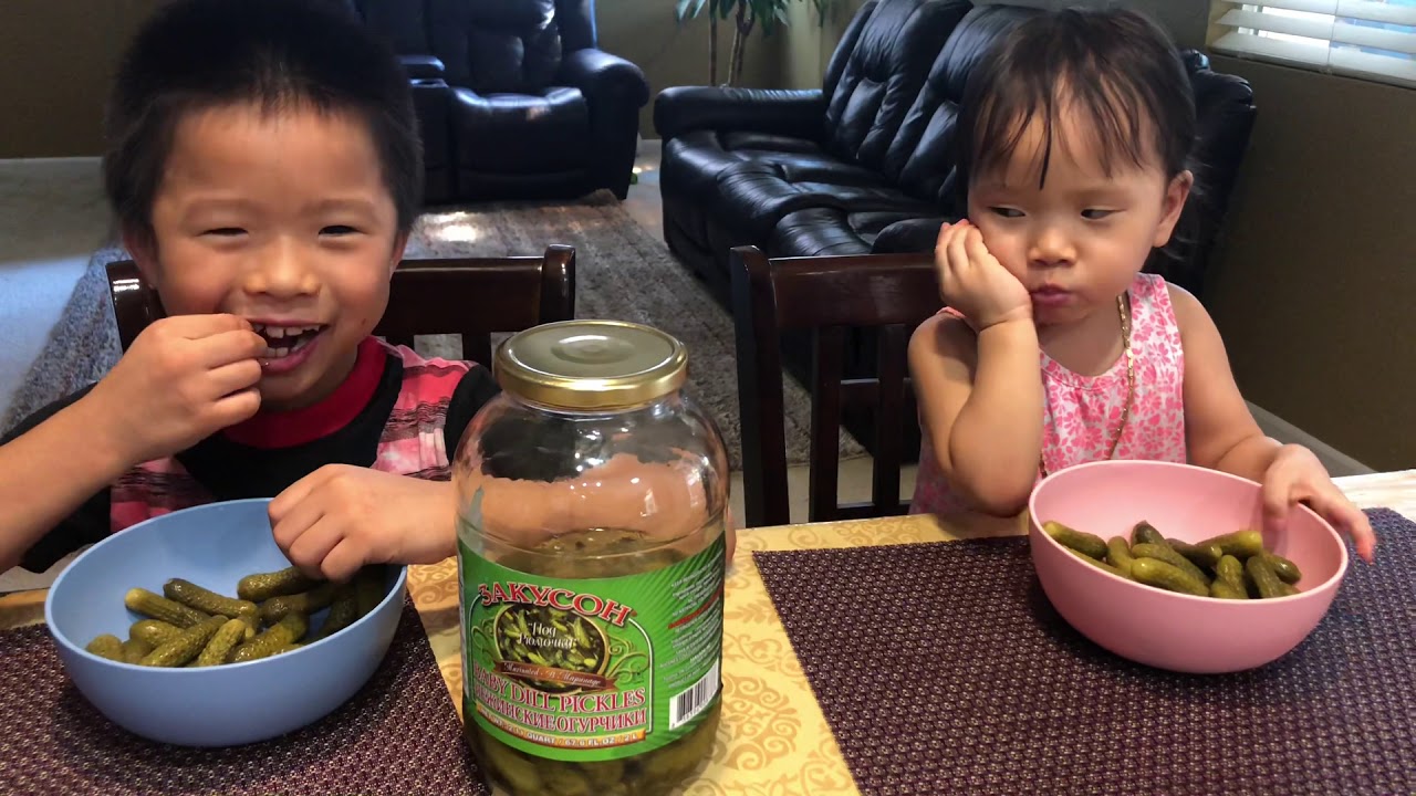 Today I’m doing pickle challenge with my sister - YouTube