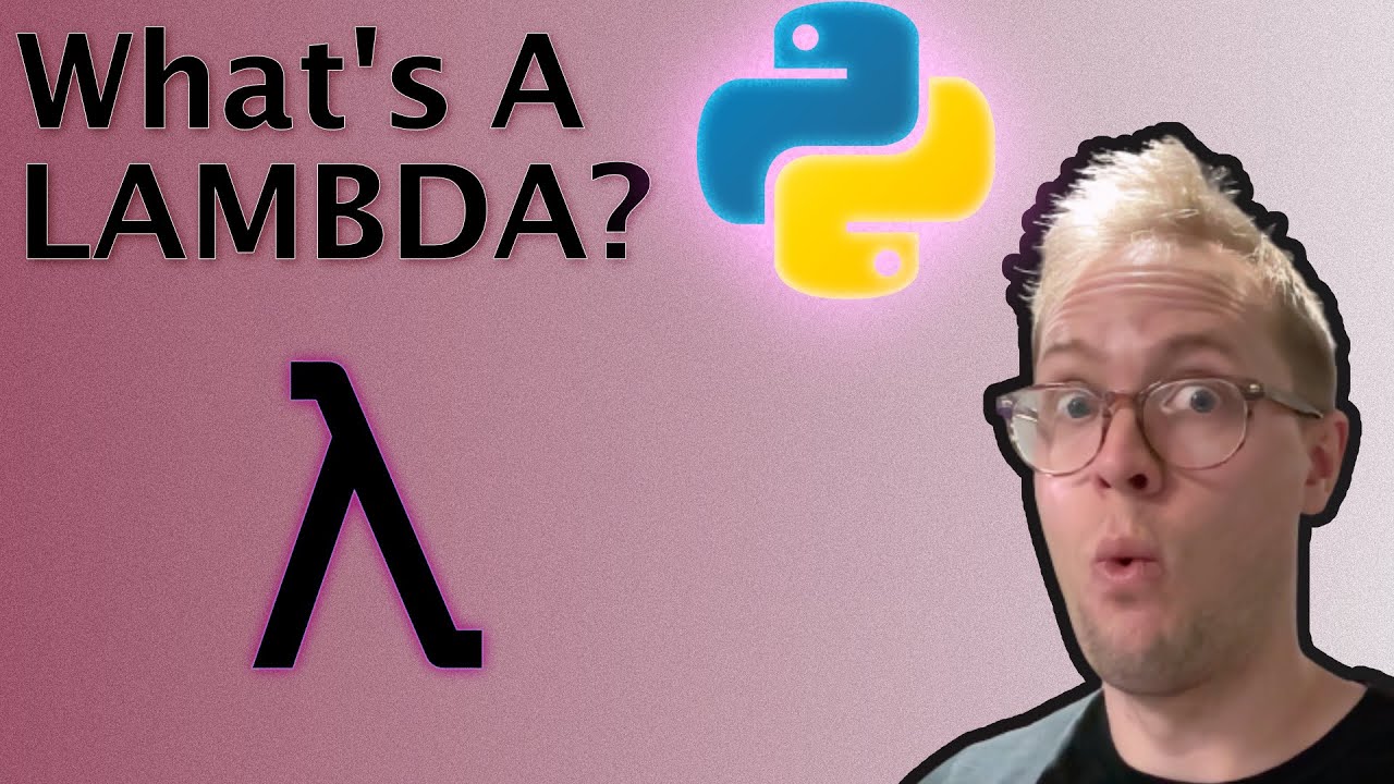 Lambda Functions Intro To Coding Pythonx Youtube 3476