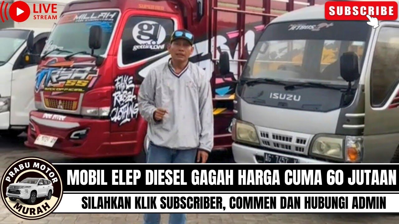 🔴MOBIL ELEP DIESEL GAGAH HARGA 60 JUTAAN⁉️REVIEW MOBIL MURAH DI PRABU ...