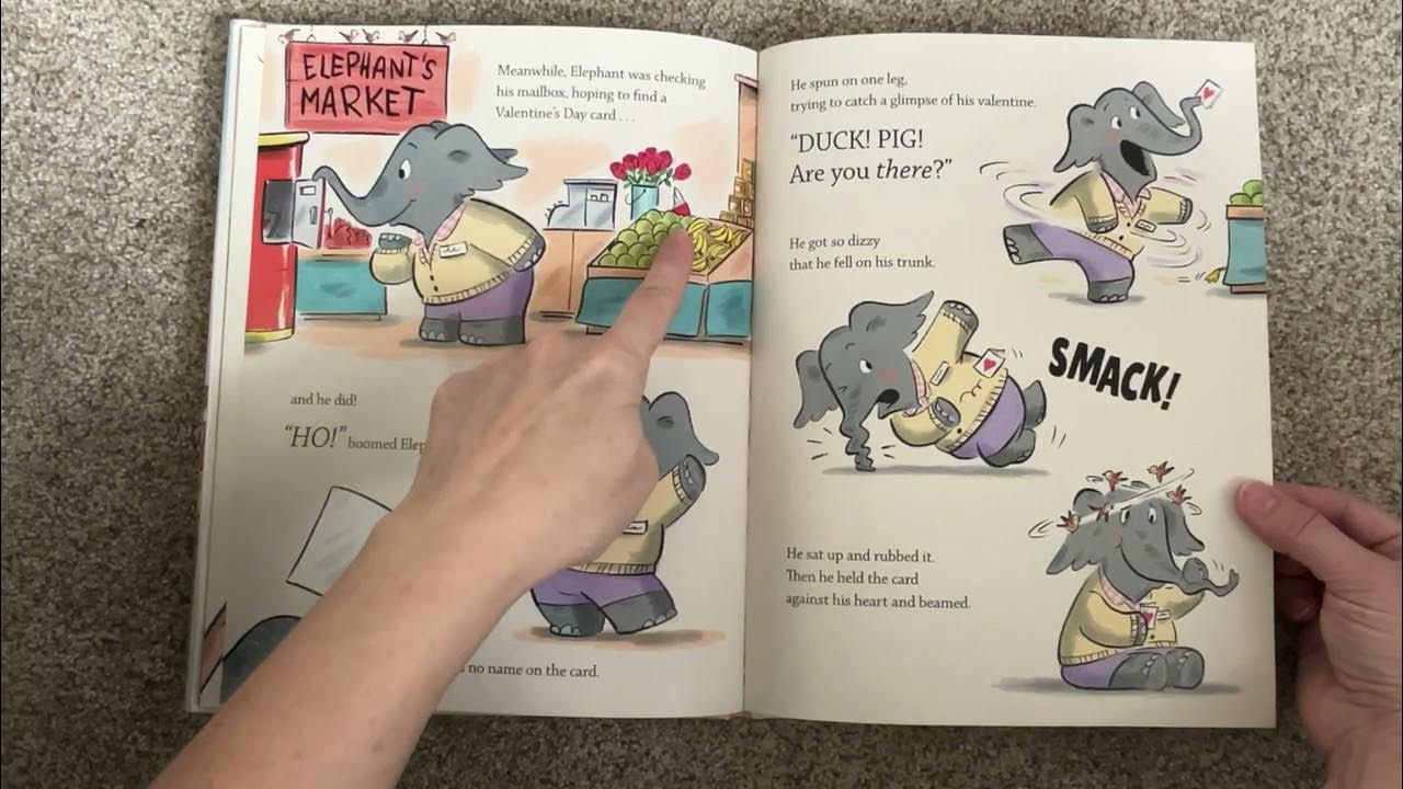 Grandma reads "Duck and Hippo The Secret Valentine" - YouTube