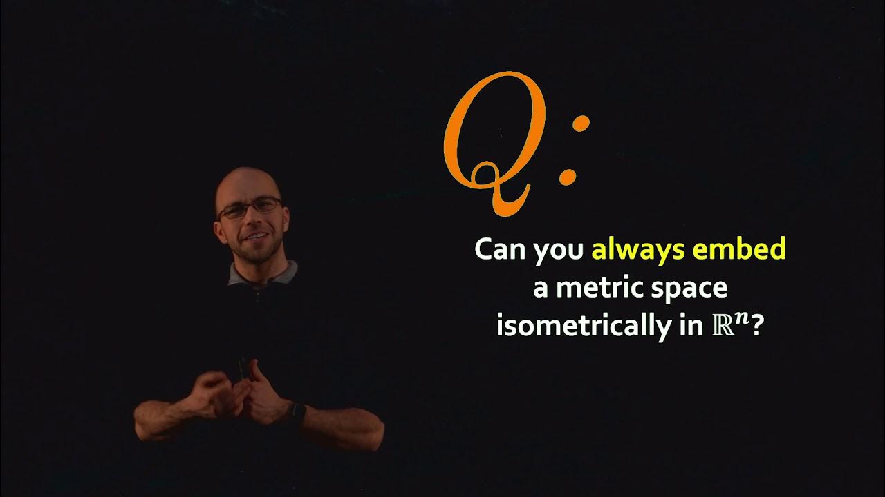 Shape Analysis (Lecture 10): Metric spaces and embeddings - YouTube