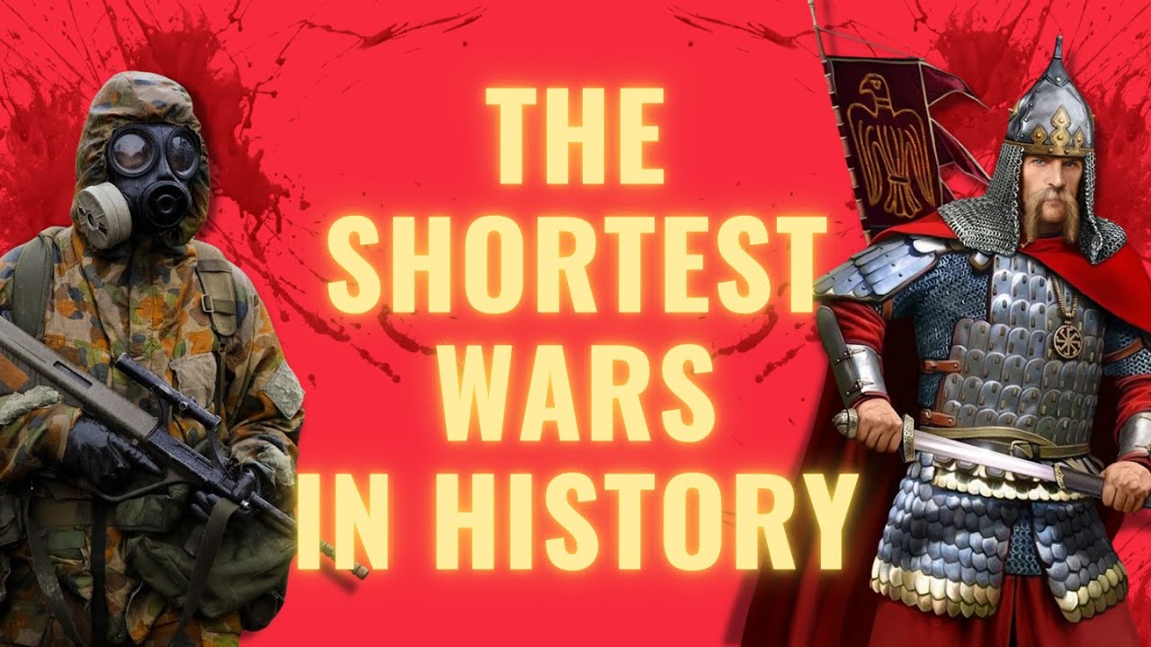 The Shortest Wars In History Of The World - YouTube