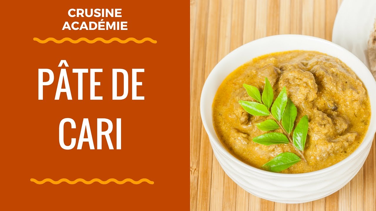 Pâte de cari pour soupe ou marinade. - YouTube