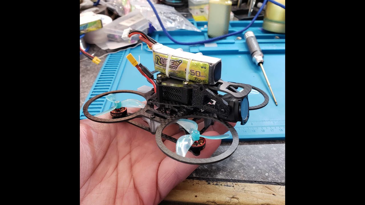 Itsy FPV frame first packs - YouTube