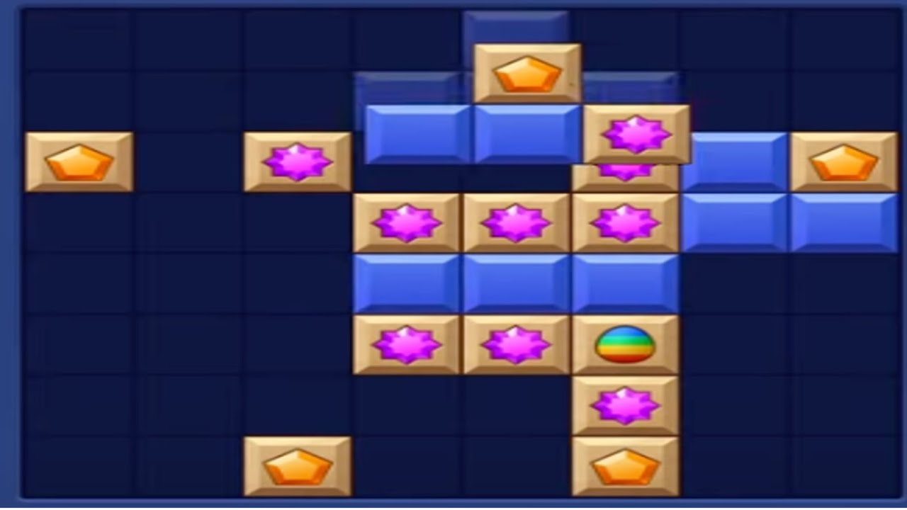 Block bloat - puzzle brain training level 17 - YouTube