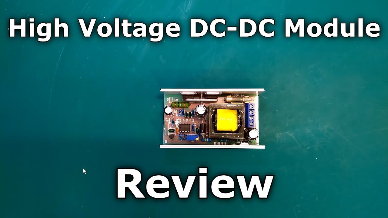 High Voltage (200-450V) DC-DC PSU Module $10 Ebay Review - YouTube