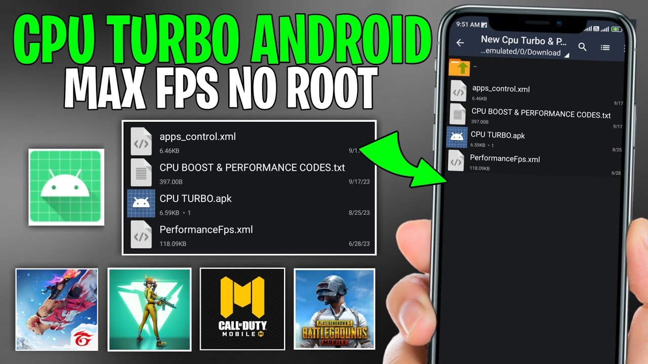 Cpu Turbo Android ! Max FPS ! Fix Lag ! Boost Performance - No Root - YouTube