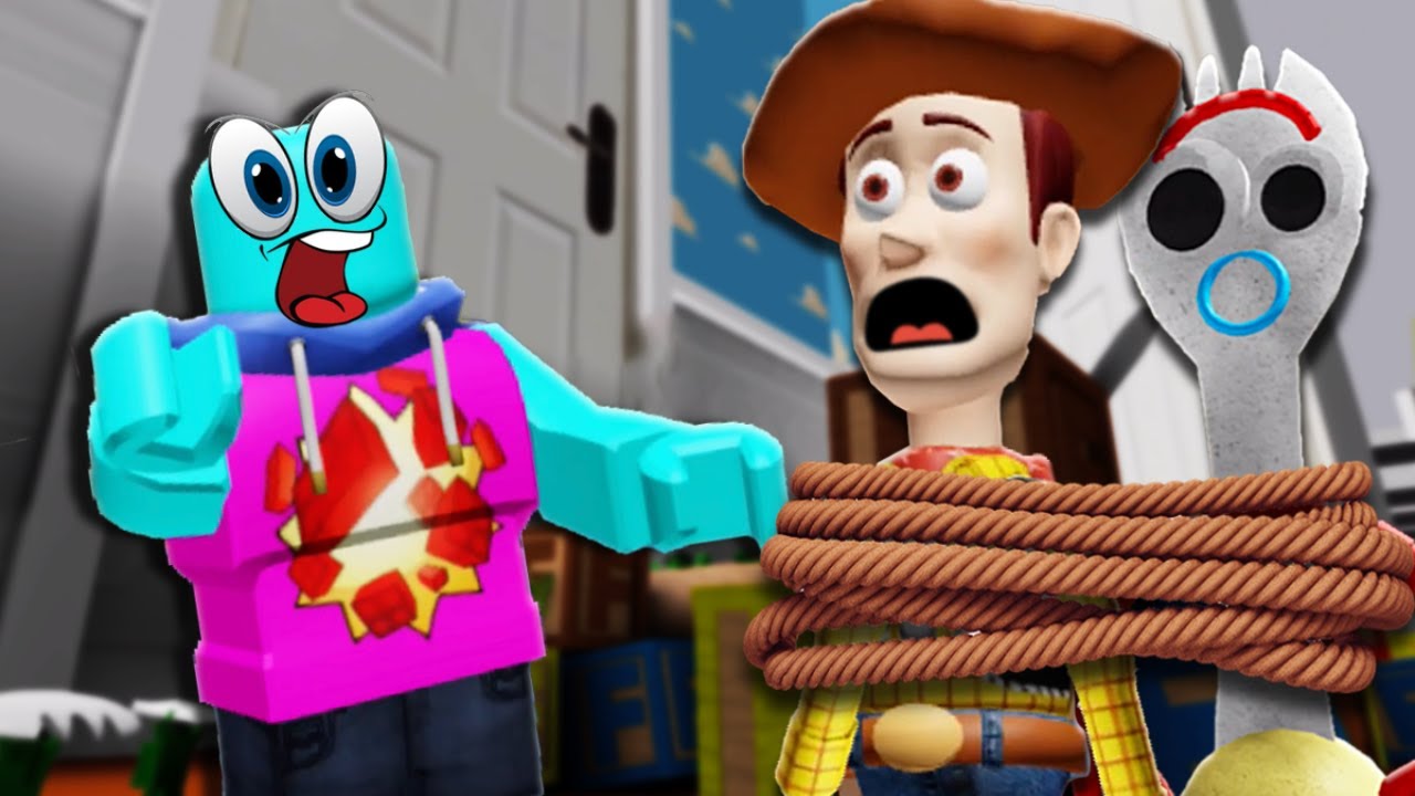 [로블록스(Roblox)] 포키가 악당에게 납치당했어요 ESCAPE ANDY'S ROOM OBBY TOY STORY | 라임게임 ...