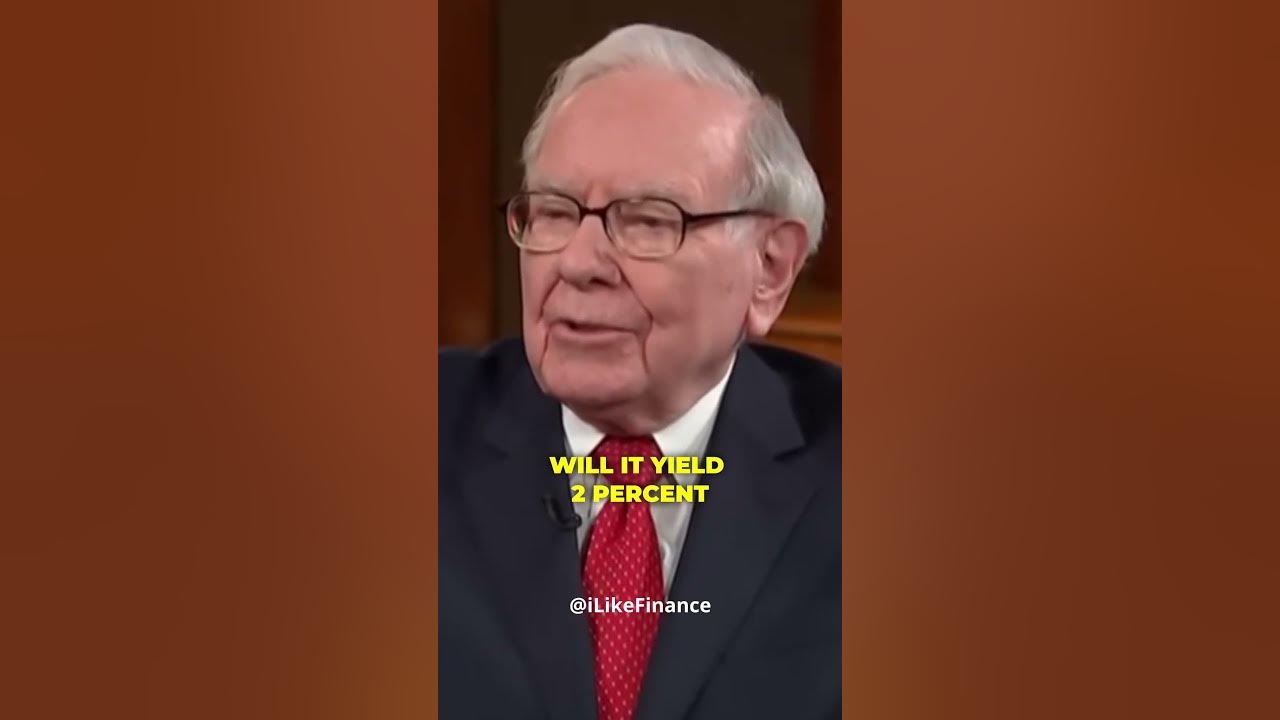 Warren Buffett Explains Stocks Vs Bonds Investment Returns Youtube