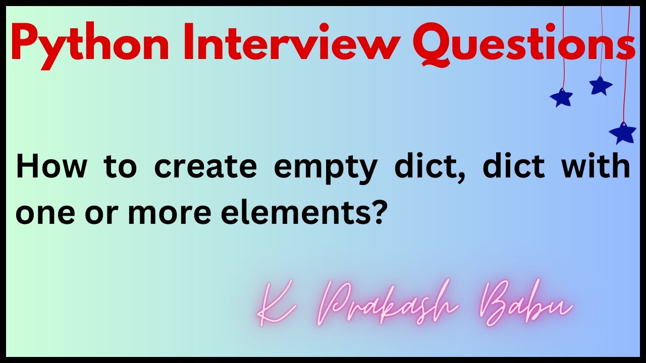 Question24 Pythoninterviewquestions Youtube 6101