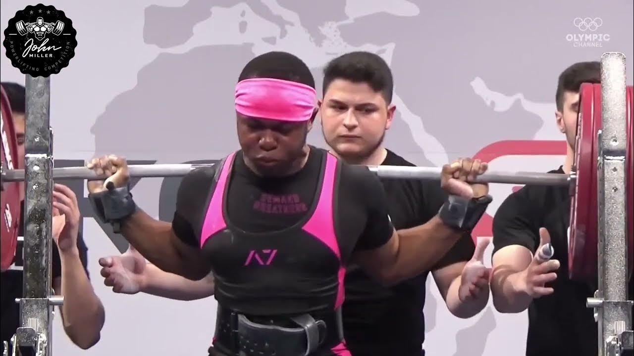 Asein Enahoro - 2nd Place 805.5kg Total *WR* - 83kg Class 2023 IPF World Classic Championship ...