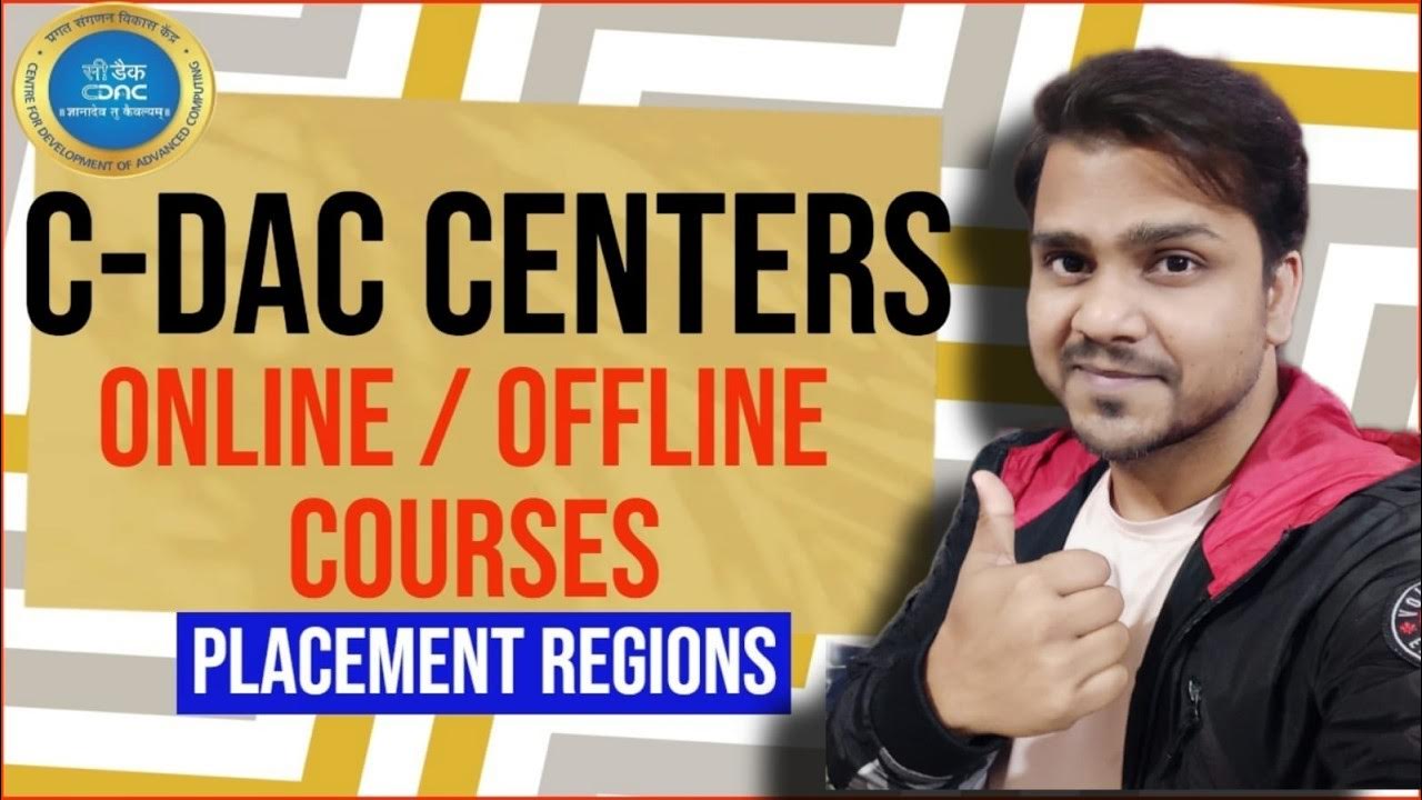 CDAC Centers and Online Offline Courses | CDAC Counselling | Placement ...