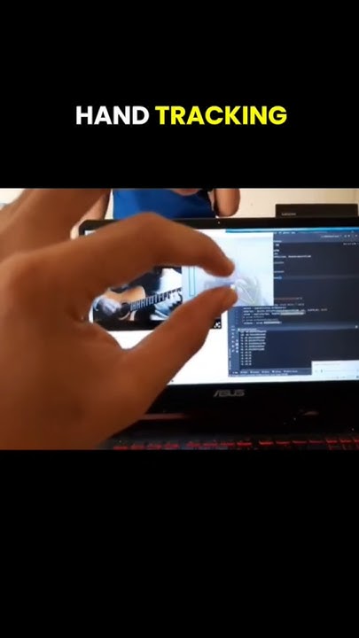 Just adjust the volume, hand tracking with python 🐍 #python #pythoncode #handtracking # ...