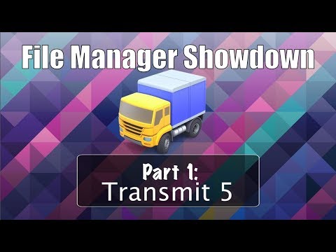 File Manager Showdown pt 1: Transmit 5 - YouTube