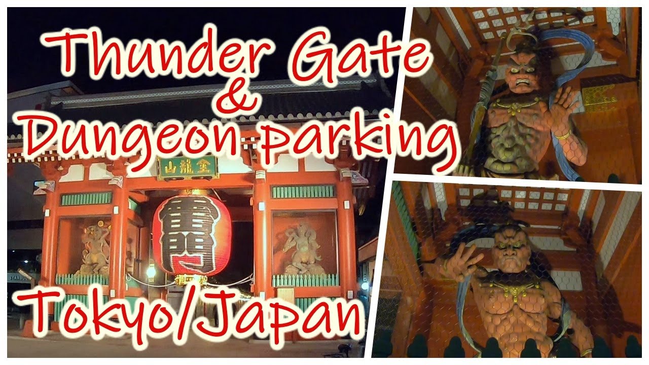 Harley Davidson Low Rider S | Visiting Thunder Gate at night | Tokyo ...