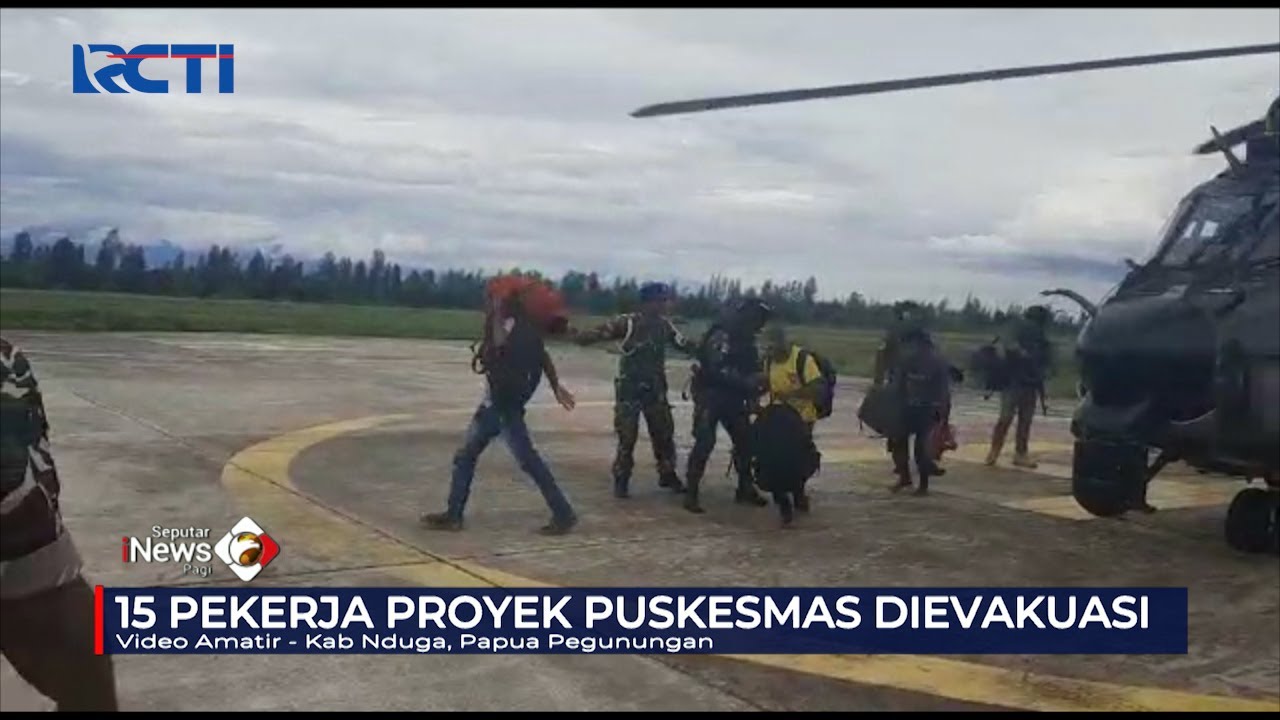 TNI-Polri Evakuasi Pekerja di Distrik Paro, Nduga, Papua Pegunungan # ...