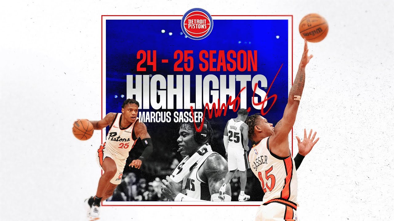 Marcus Sasser 2024-25 Season Highlights | Detroit Pistons #nba # ...
