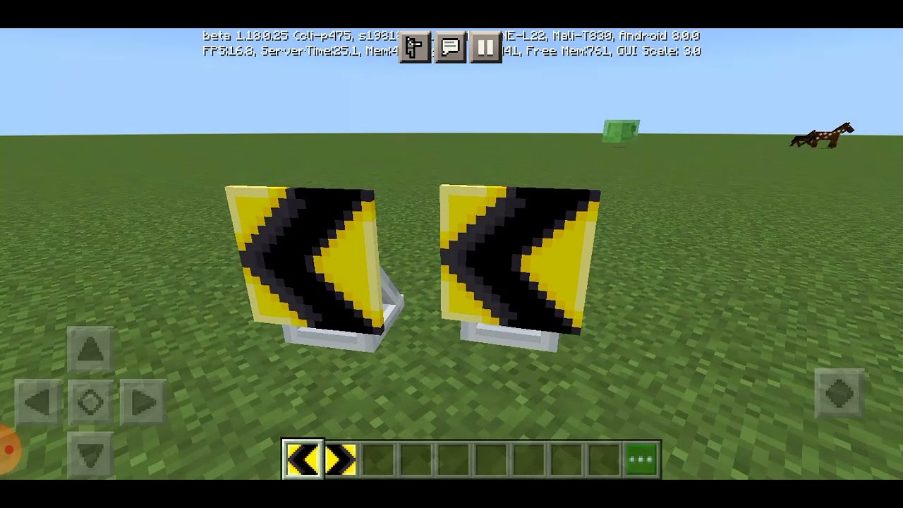 Minecraft road signs mod game road stuff - YouTube