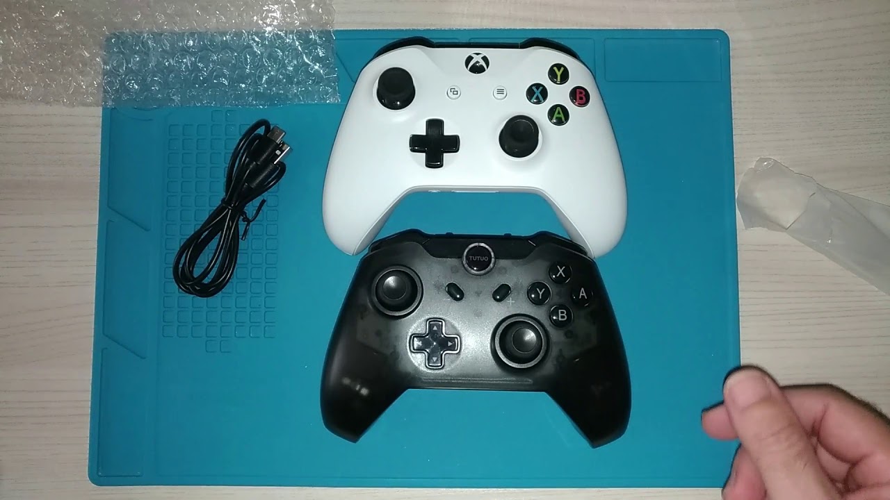 TUTUO Pro Controller Wireless per Nintendo Switch Unboxing + Gameplay ...