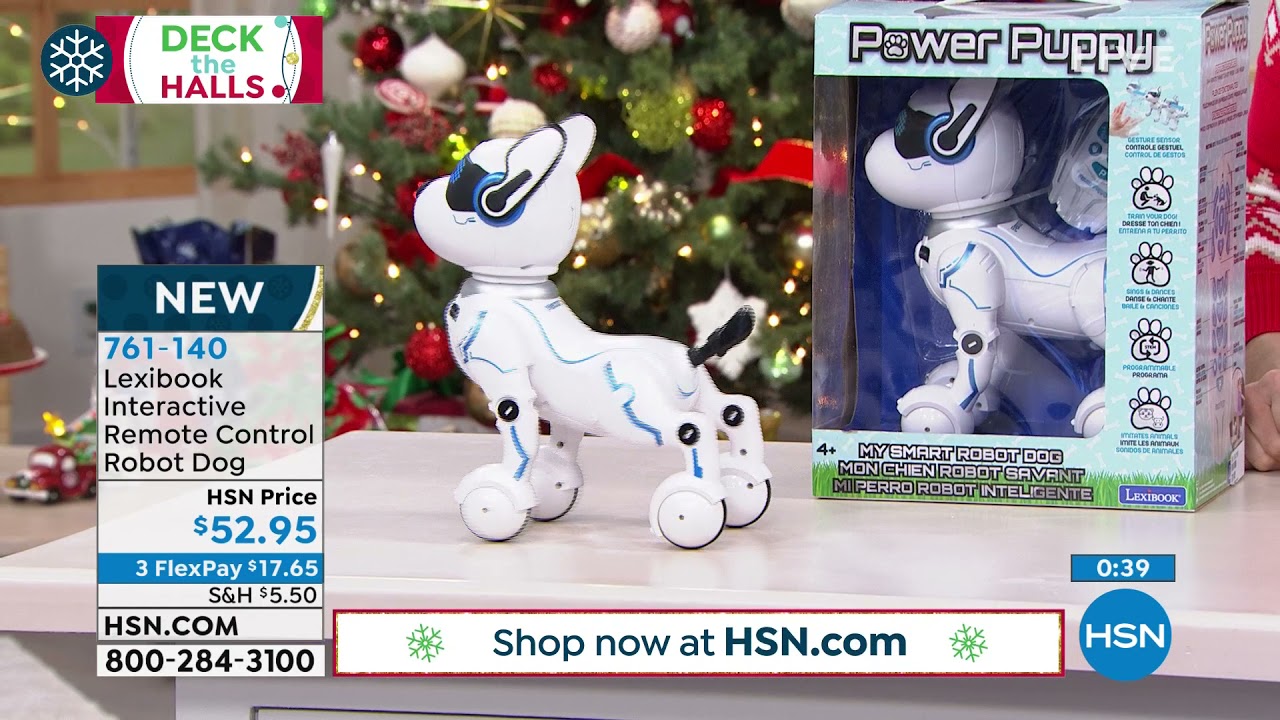Lexibook Interactive Remote Control Robot Dog - YouTube