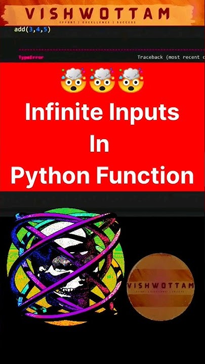 🚀🚀🚀Chamka??? chalo ek code likhbke batao *args use karke #shorts #python #coding #vishwottam ...