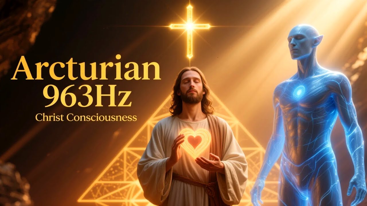 Arcturian 963Hz Light Codes Activation | Christ Consciousness & Higher Self - YouTube