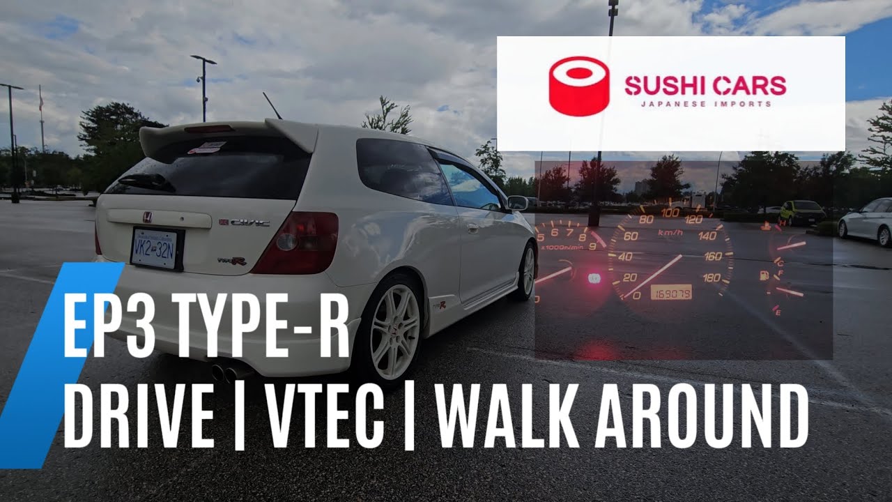 Honda Civic Type-R | EP3 walk-around Vtec and Drive in the rain! - YouTube