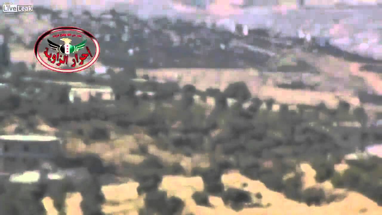 rebel rocket launcher scores a direct hit - YouTube