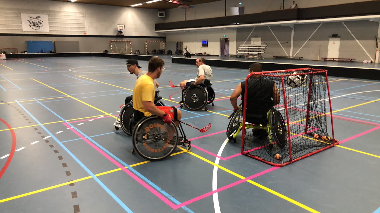 Practice USA floorball - YouTube