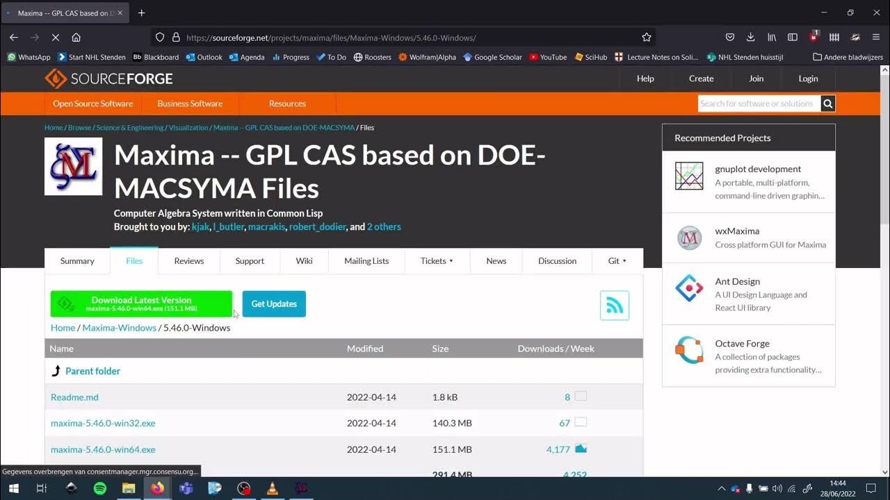 Maxima Tutorial - Installatie - YouTube