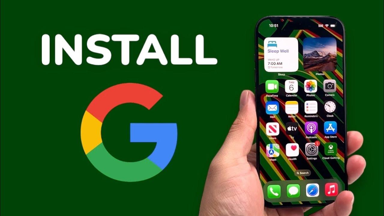 How To Install Google App on iPhone - YouTube