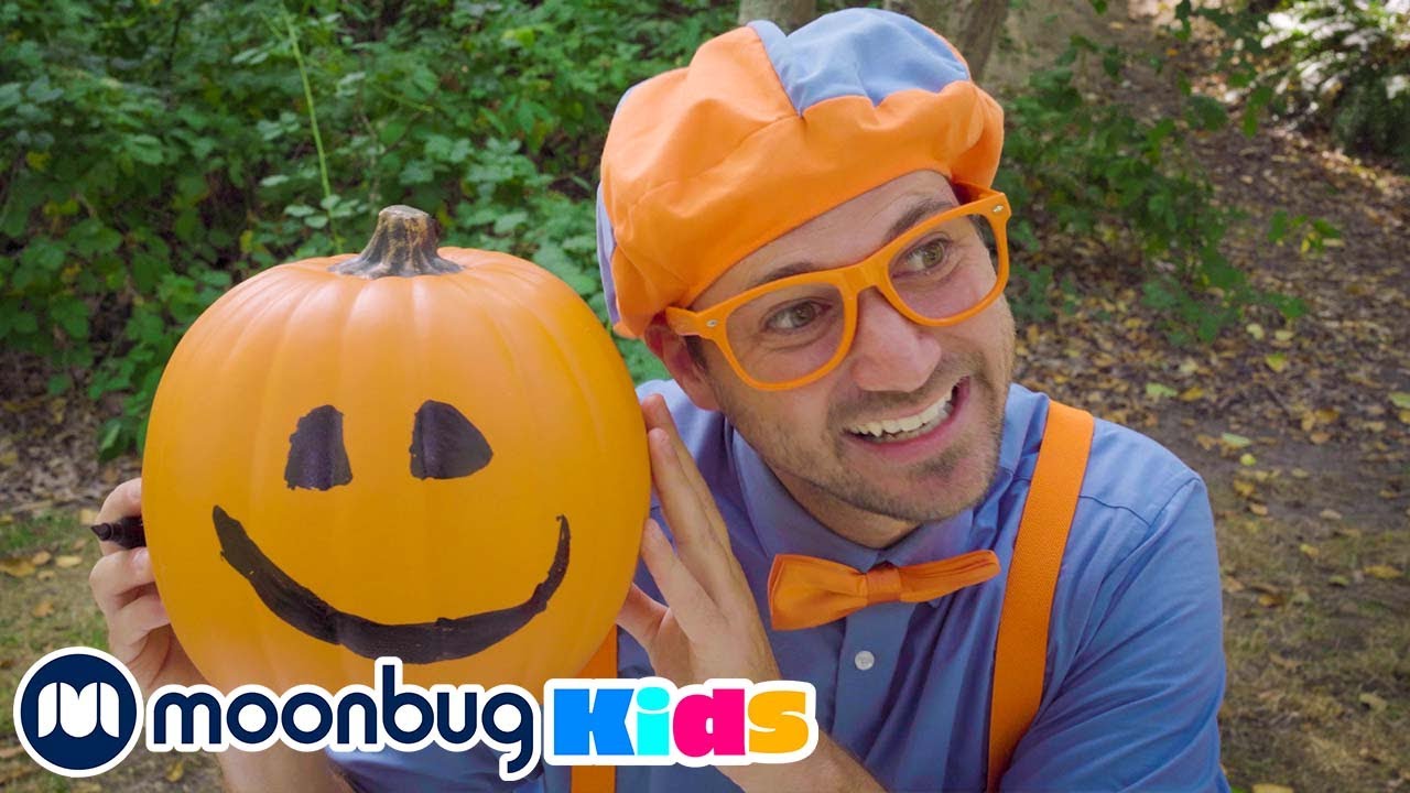 Blippi Visits the Pumpkin Park - Halloween Special | Blippi ...