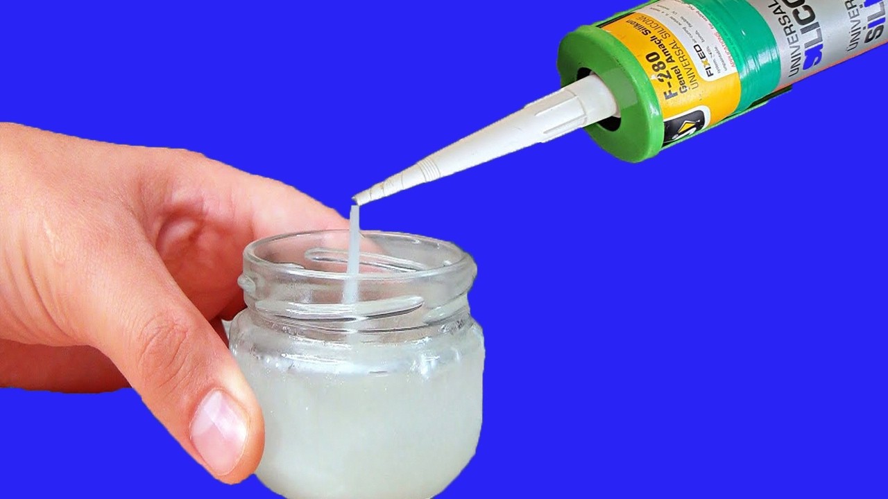 Mix silicone and solvents and the result will amaze you! Few people ...