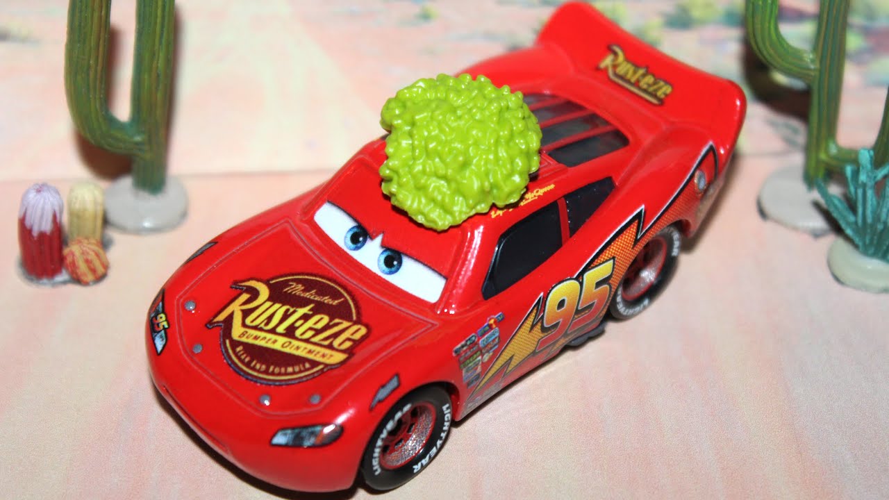 Mattel Disney Cars Tumbleweed Lightning McQueen (Thailand Variant) 2024 ...