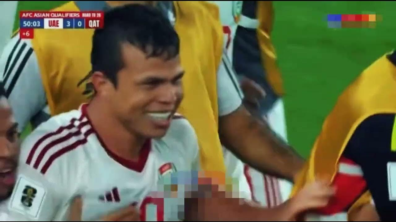 ملخص مباراة منتخب قطر 🇶🇦 ضد منتخب الامارات 🇦🇪 #كرة_القدم #football #تصفيات_كاس_العالم_2026 - YouTube