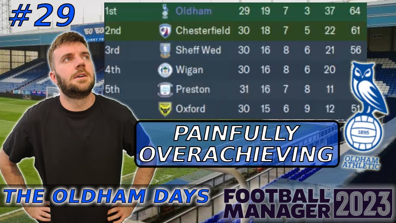 We're Overachieving to a Dangerous Level #29: The Oldham Days ...
