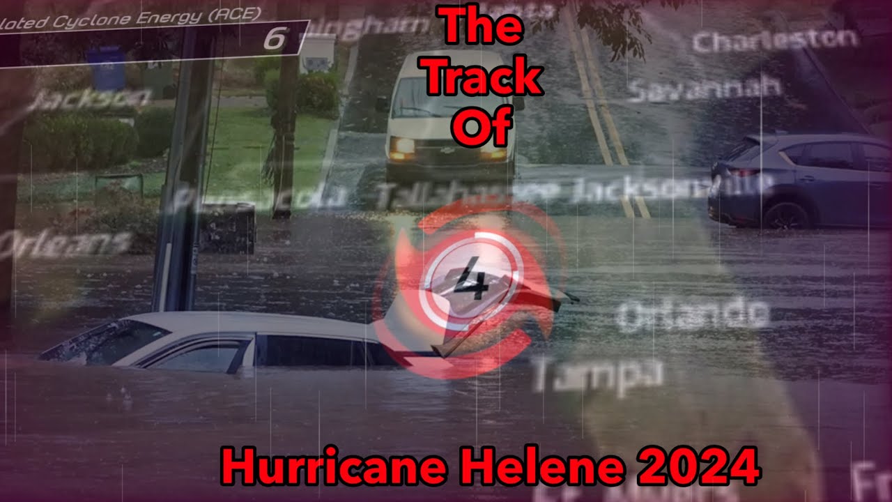The Track of Hurricane Helene 2024 - YouTube